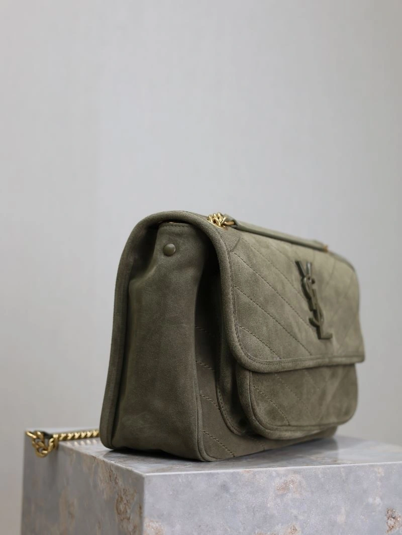 Brand-authenticated YSL Satchel Bags