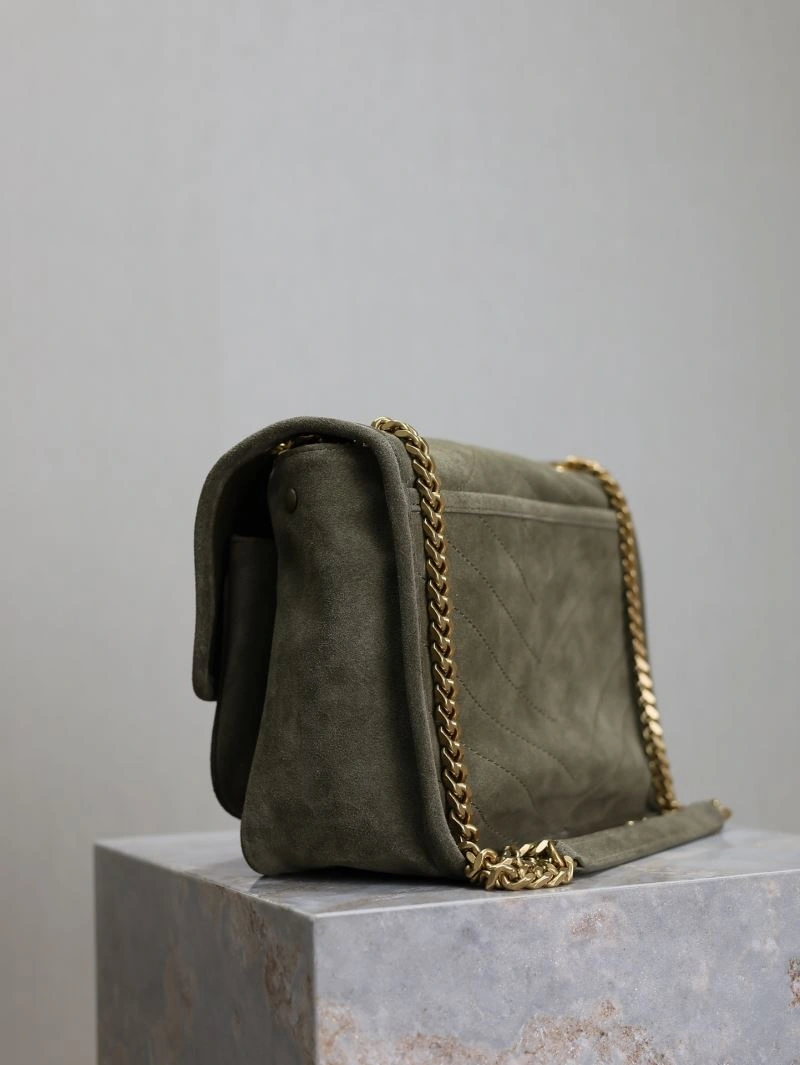 Brand-authenticated YSL Satchel Bags
