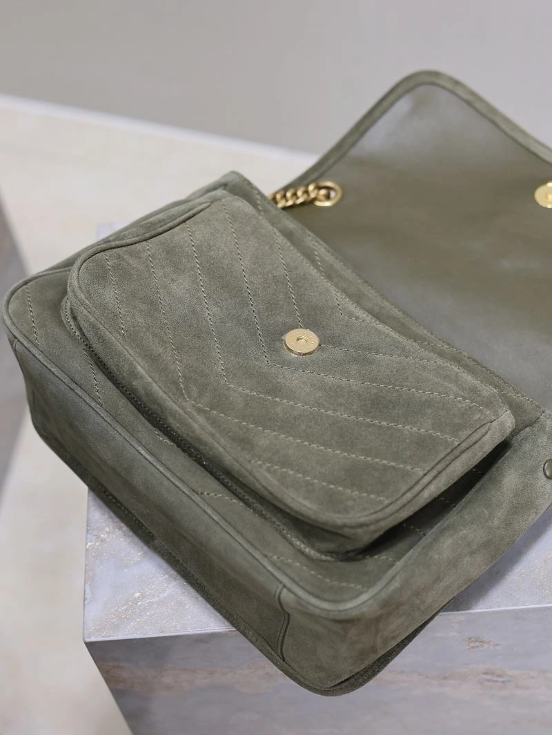 Brand-authenticated YSL Satchel Bags