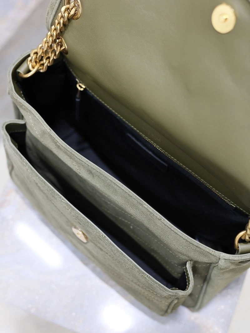 Brand-authenticated YSL Satchel Bags