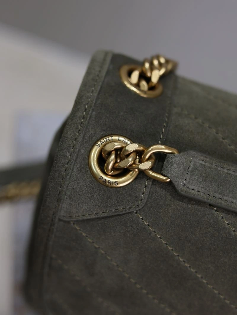 Brand-authenticated YSL Satchel Bags