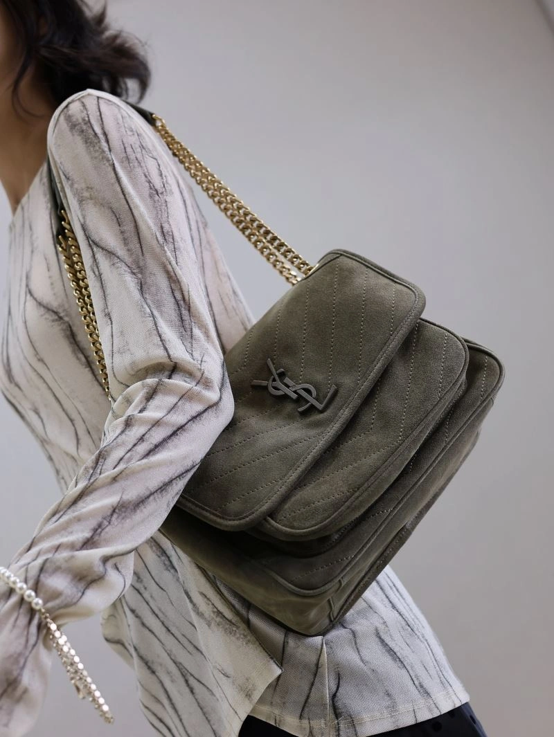 Brand-authenticated YSL Satchel Bags