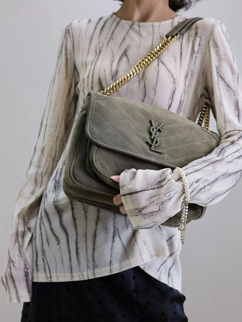 Brand-authenticated YSL Satchel Bags