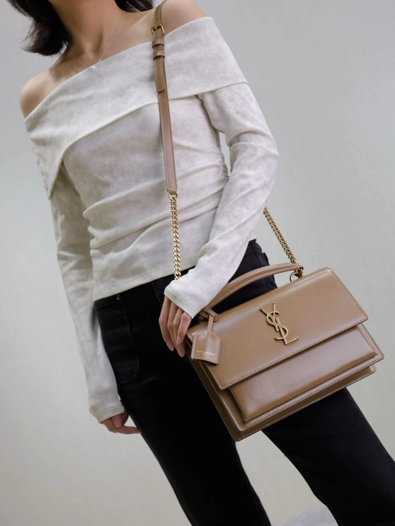 Top mirror YSL Satchel Bags