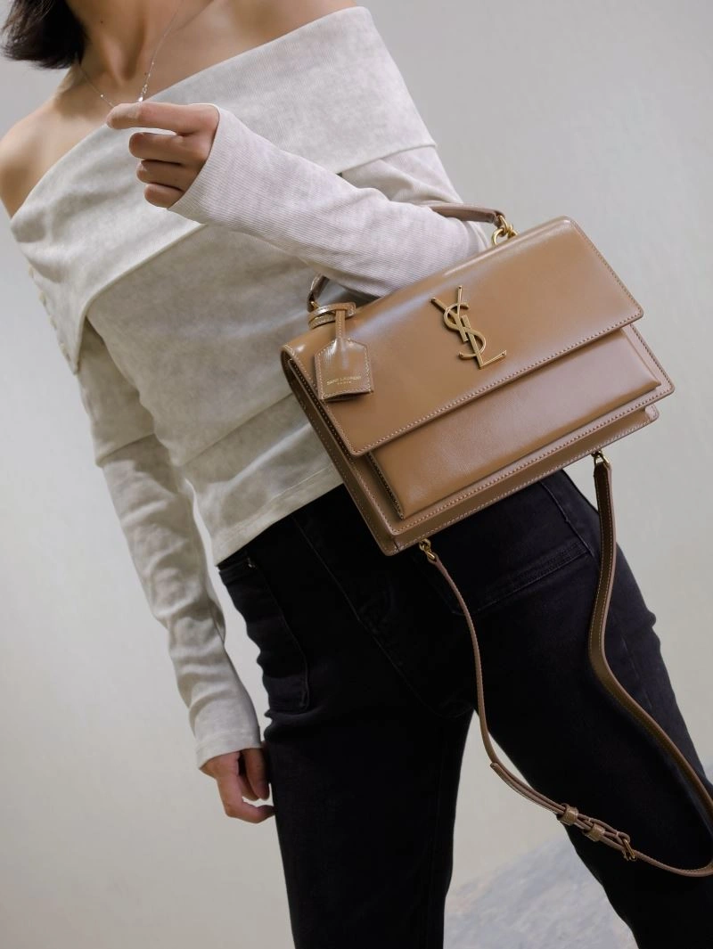 Top mirror YSL Satchel Bags