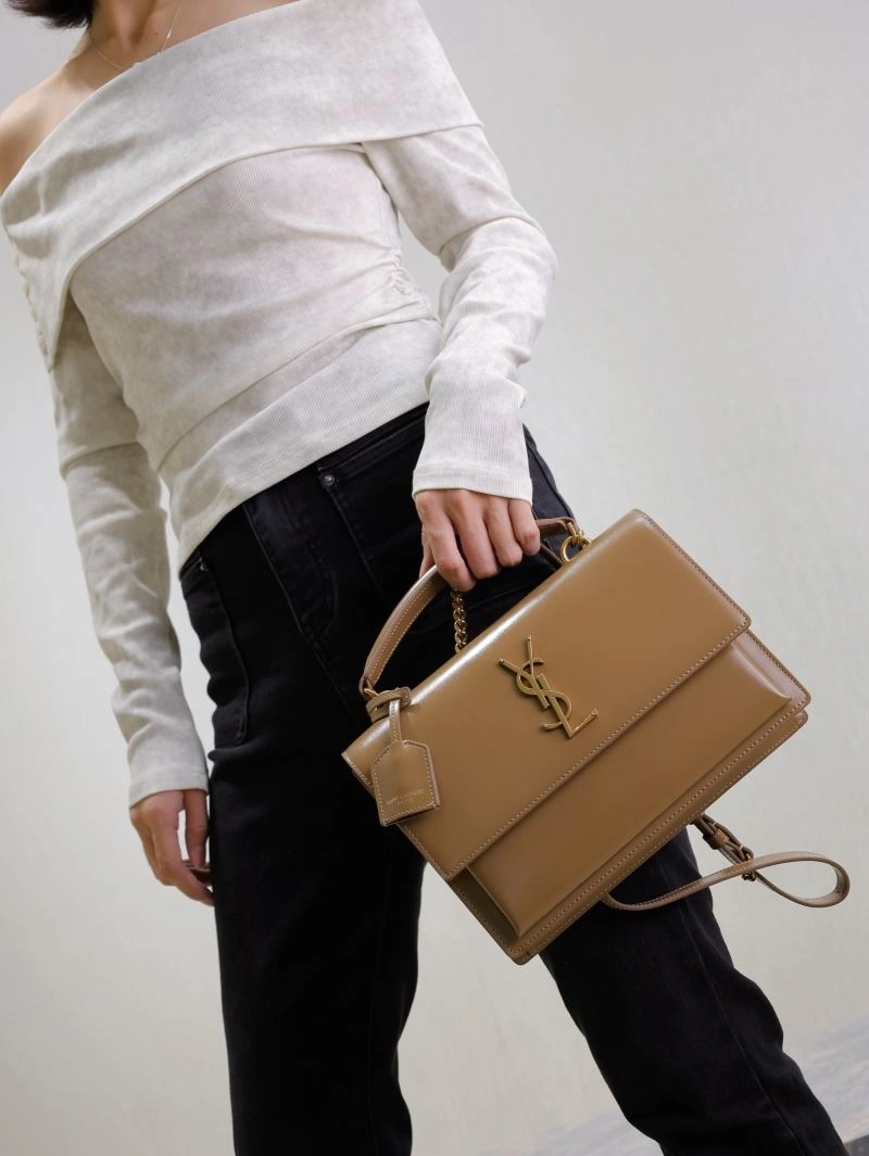 Top mirror YSL Satchel Bags