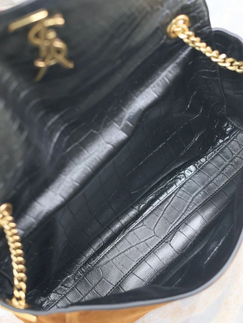 Brand-authenticated YSL Satchel Bags