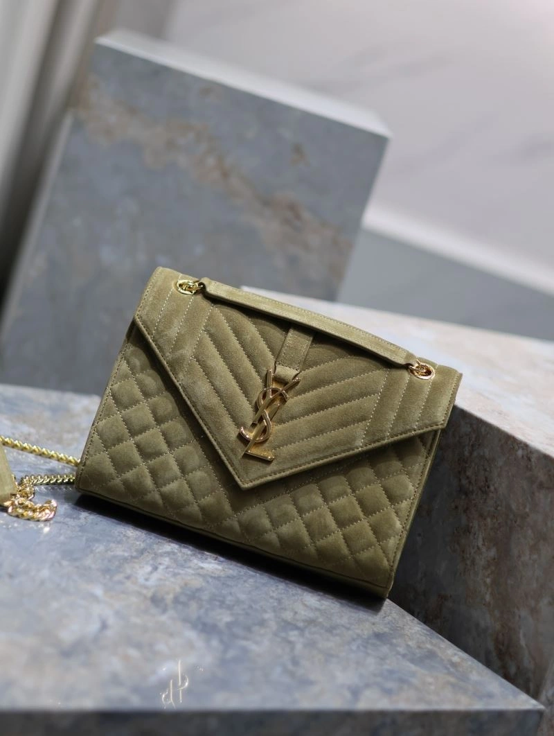 Brand-authenticated YSL Satchel Bags
