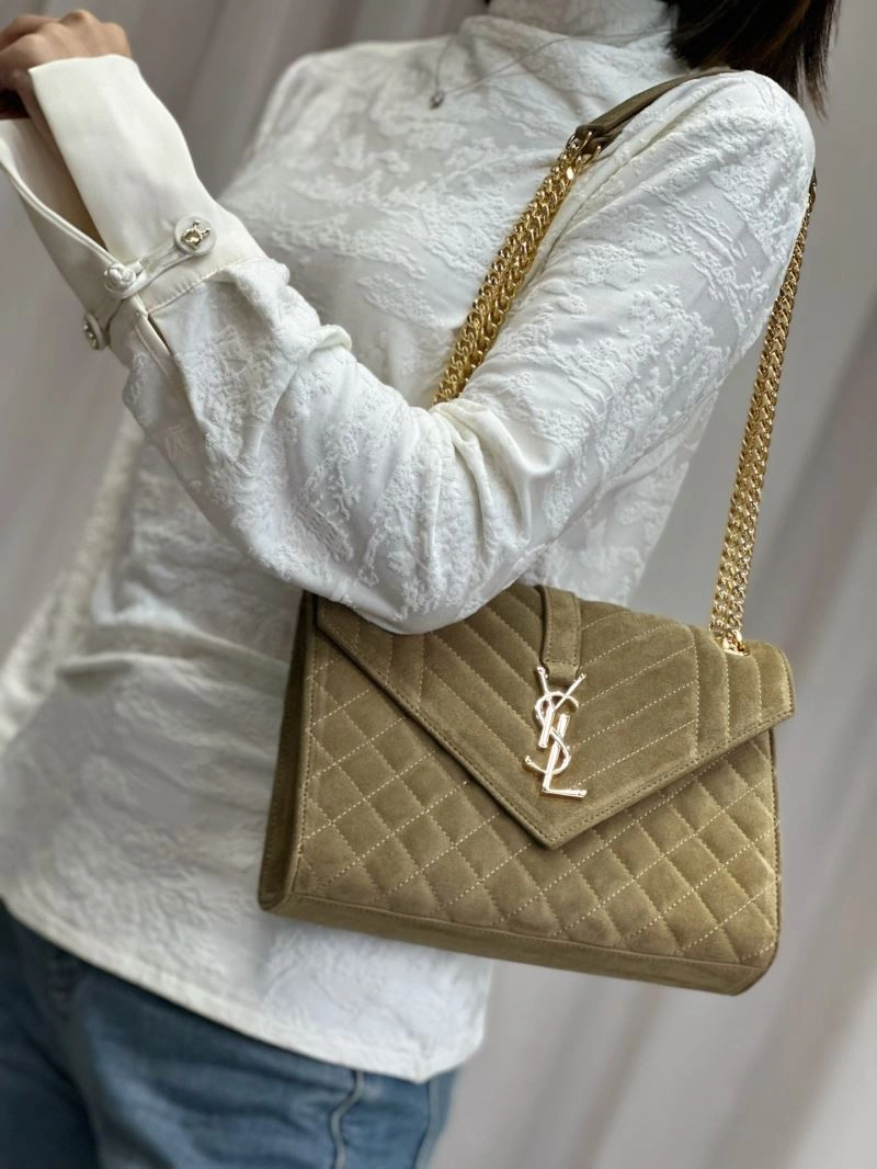 Brand-authenticated YSL Satchel Bags