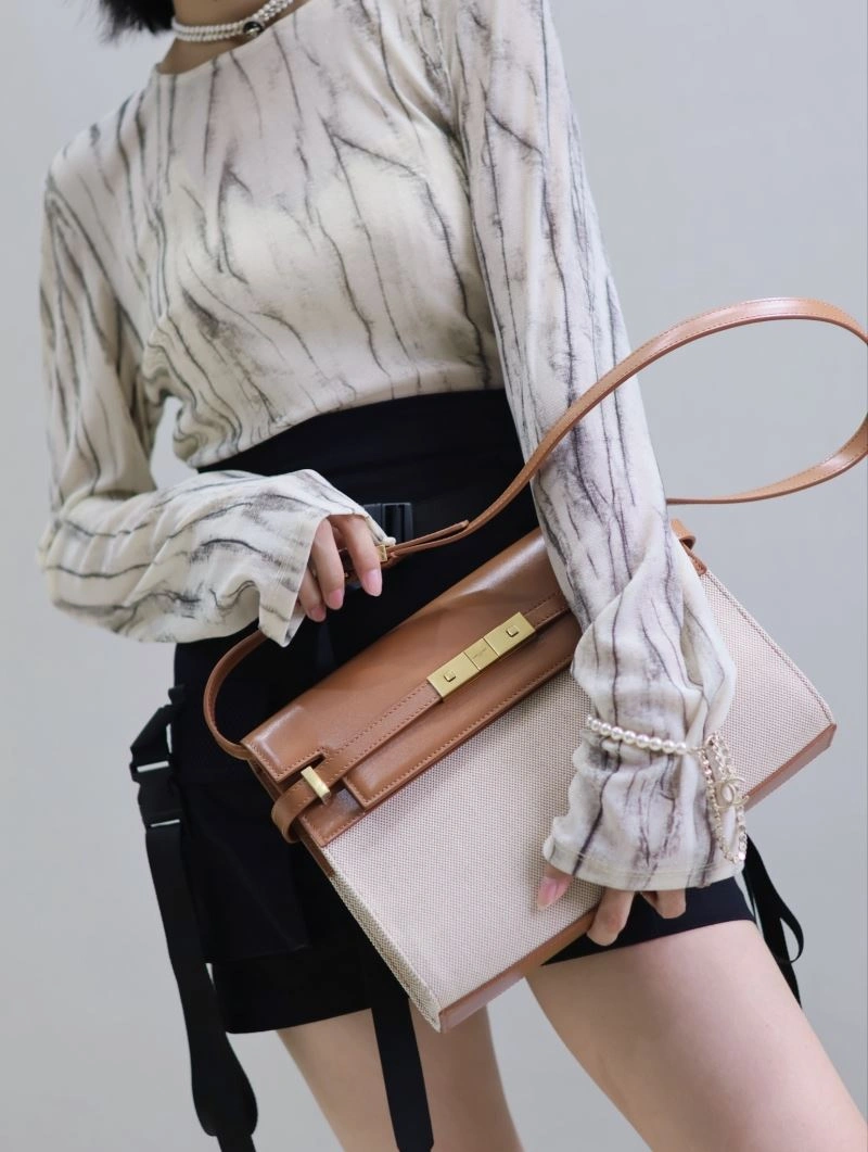 Top mirror YSL Satchel Bags
