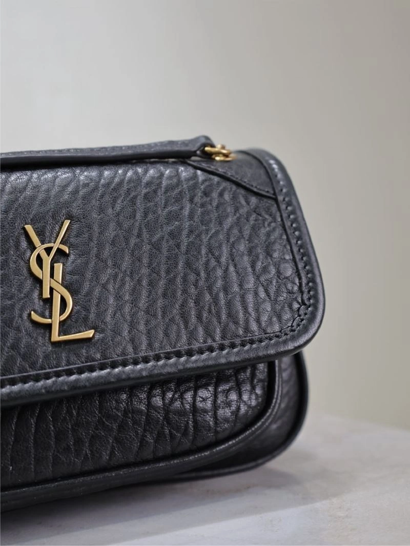 Brand-authenticated YSL Satchel Bags