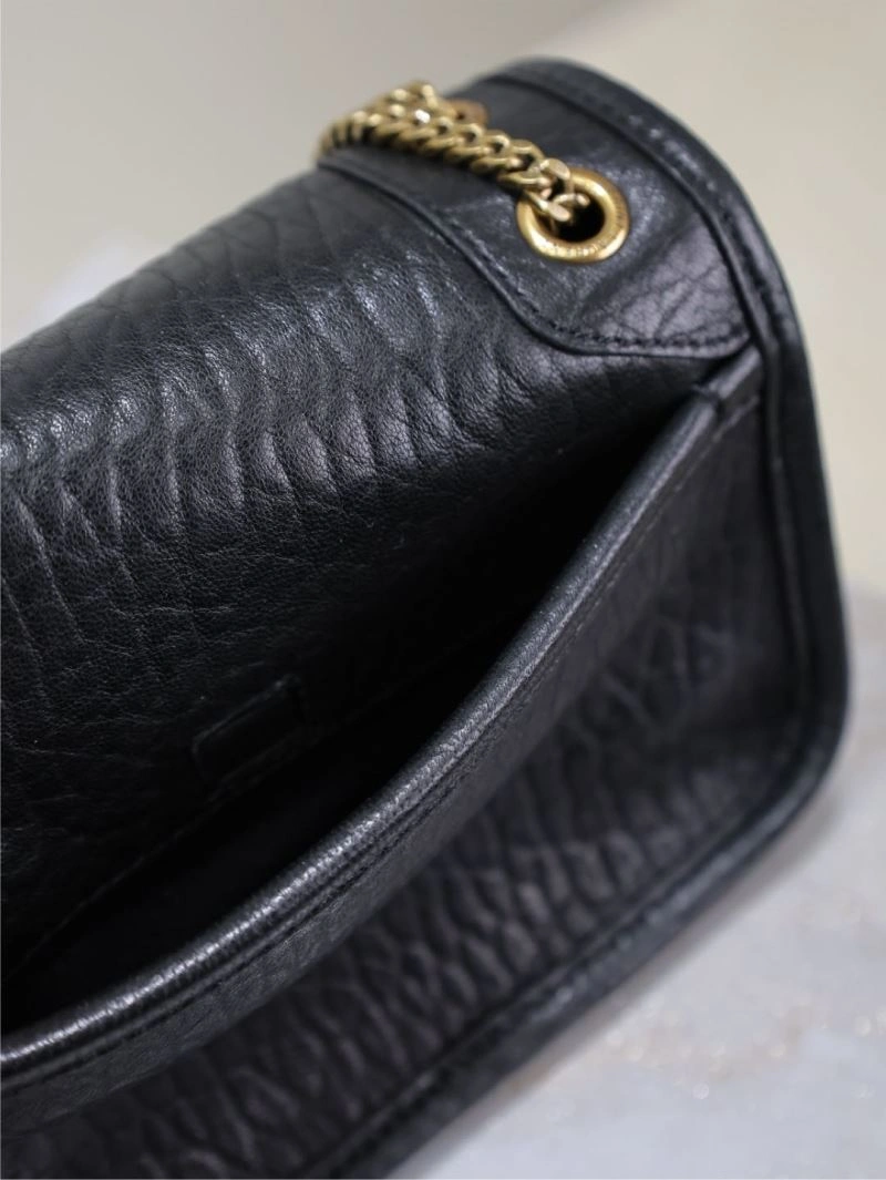 Brand-authenticated YSL Satchel Bags