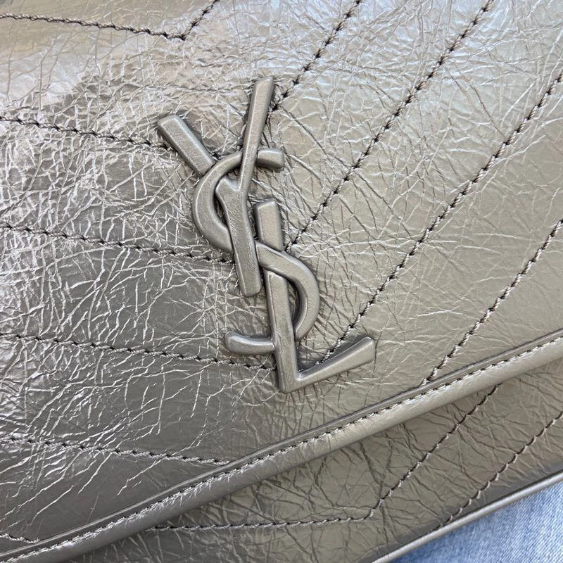 Brand-authenticated YSL Satchel Bags