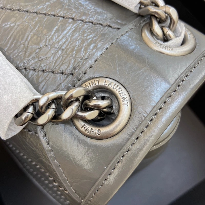 Brand-authenticated YSL Satchel Bags