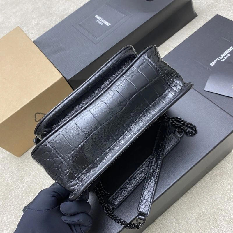Brand-authenticated YSL Satchel Bags