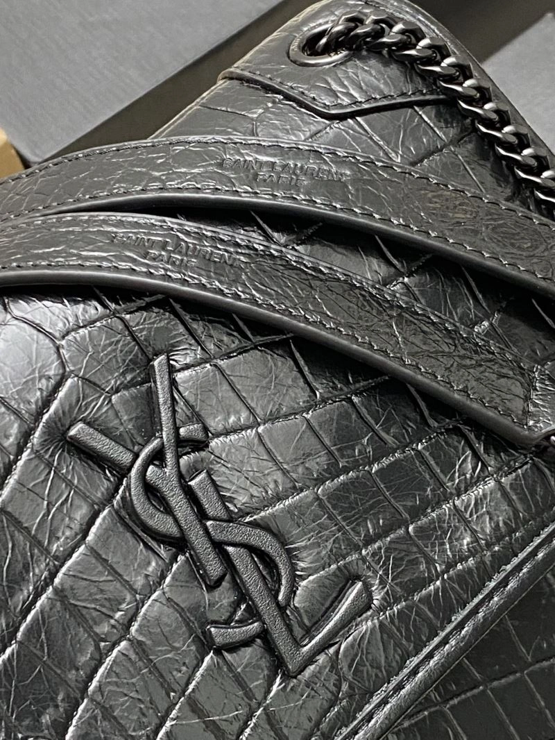 Brand-authenticated YSL Satchel Bags