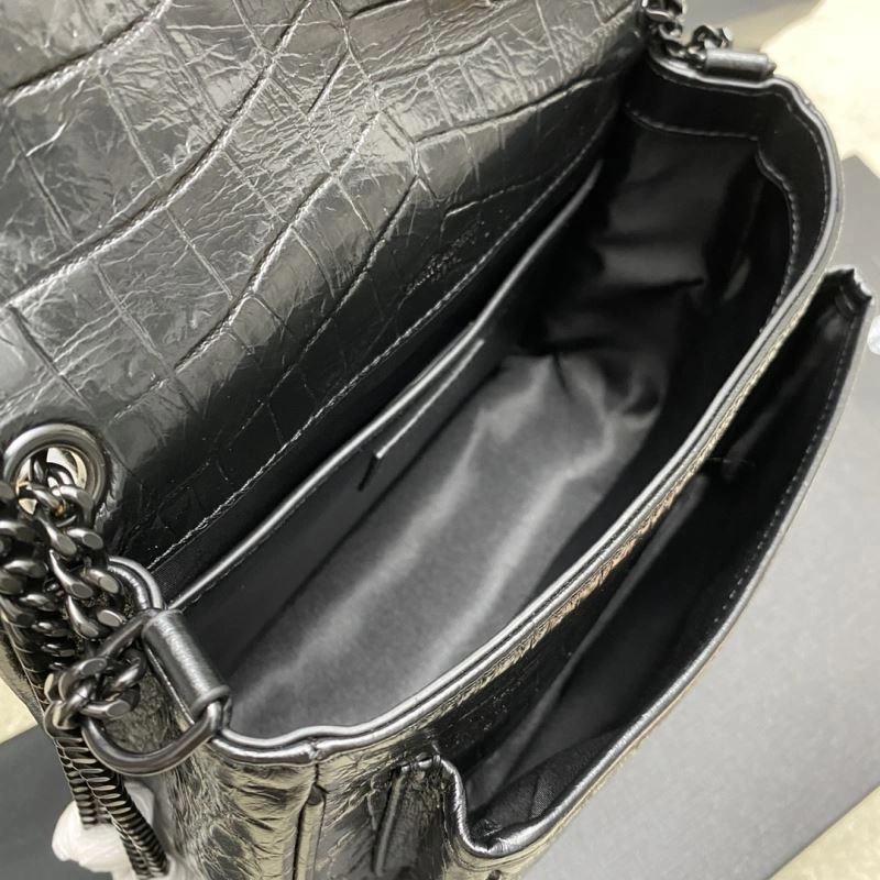 Brand-authenticated YSL Satchel Bags