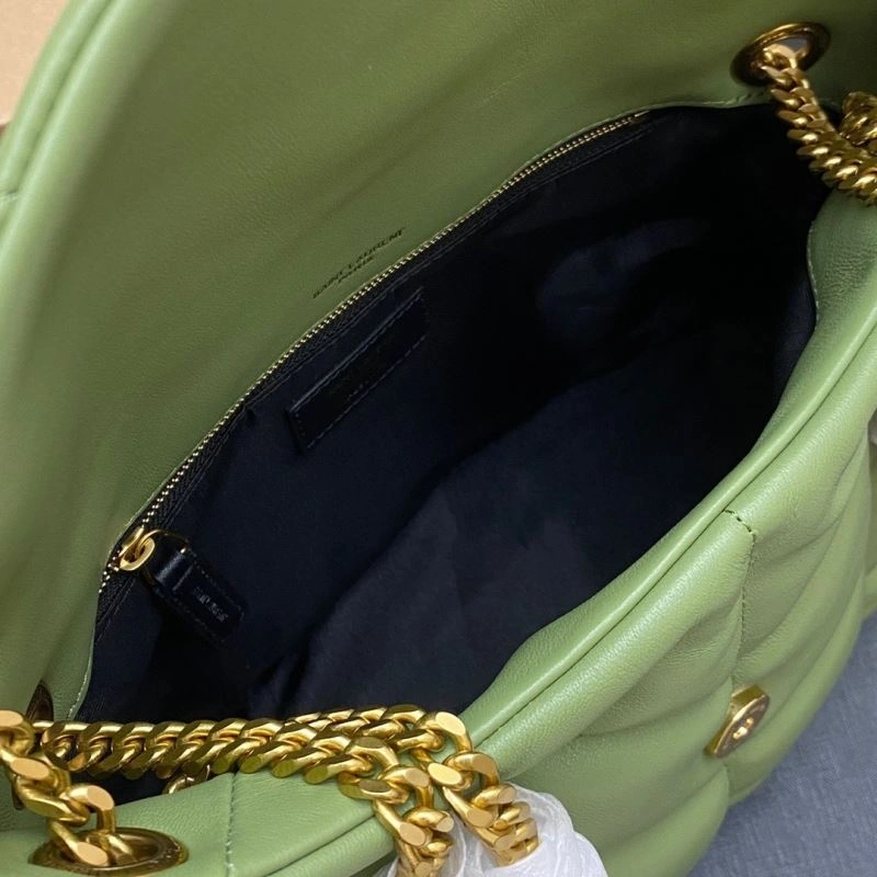 Brand-authenticated YSL Satchel Bags