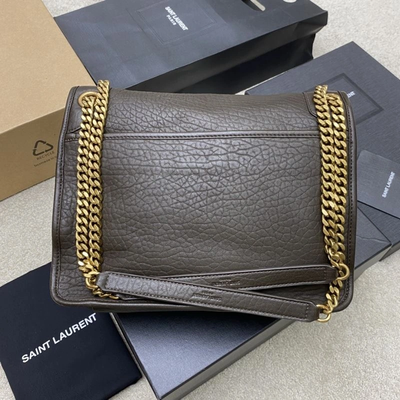 Brand-authenticated YSL Satchel Bags