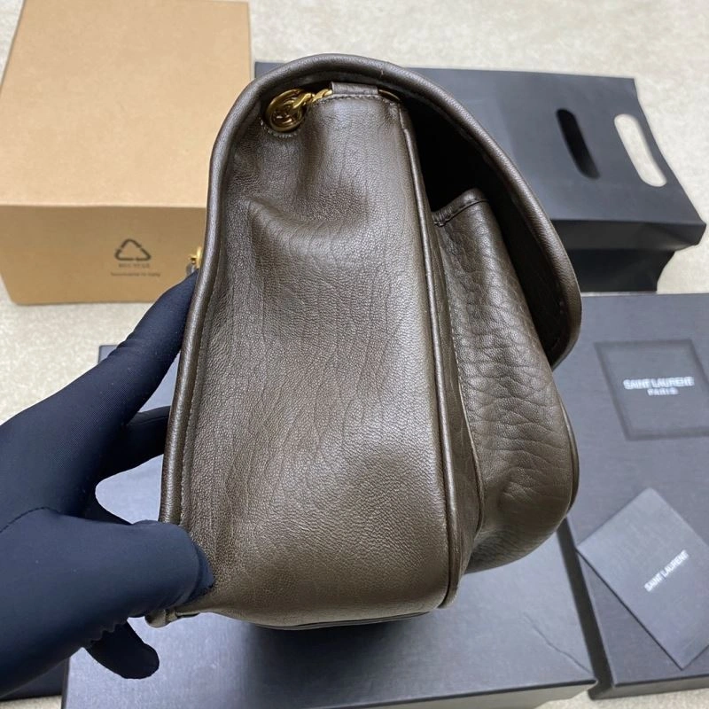 Brand-authenticated YSL Satchel Bags