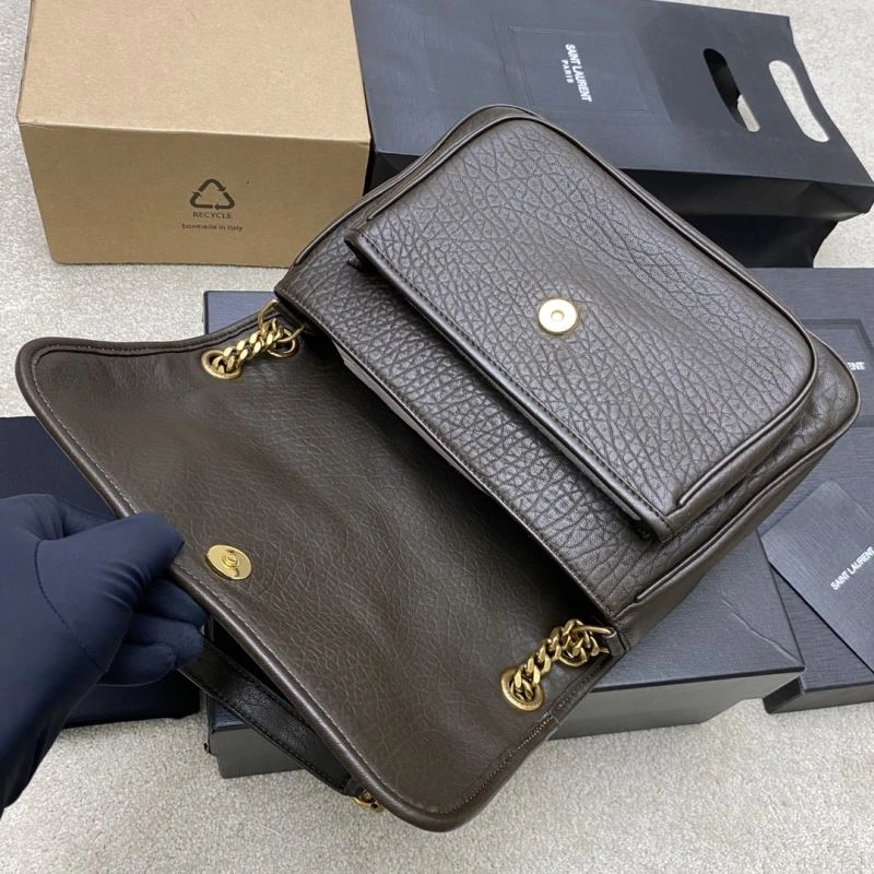 Brand-authenticated YSL Satchel Bags