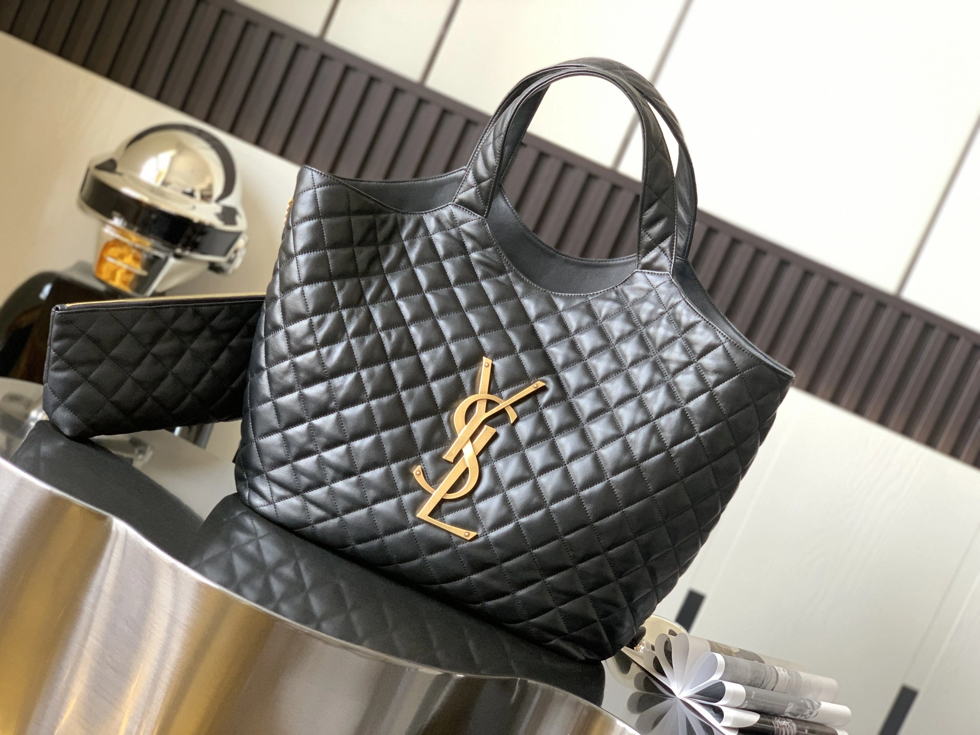 YSL Shopping Bags