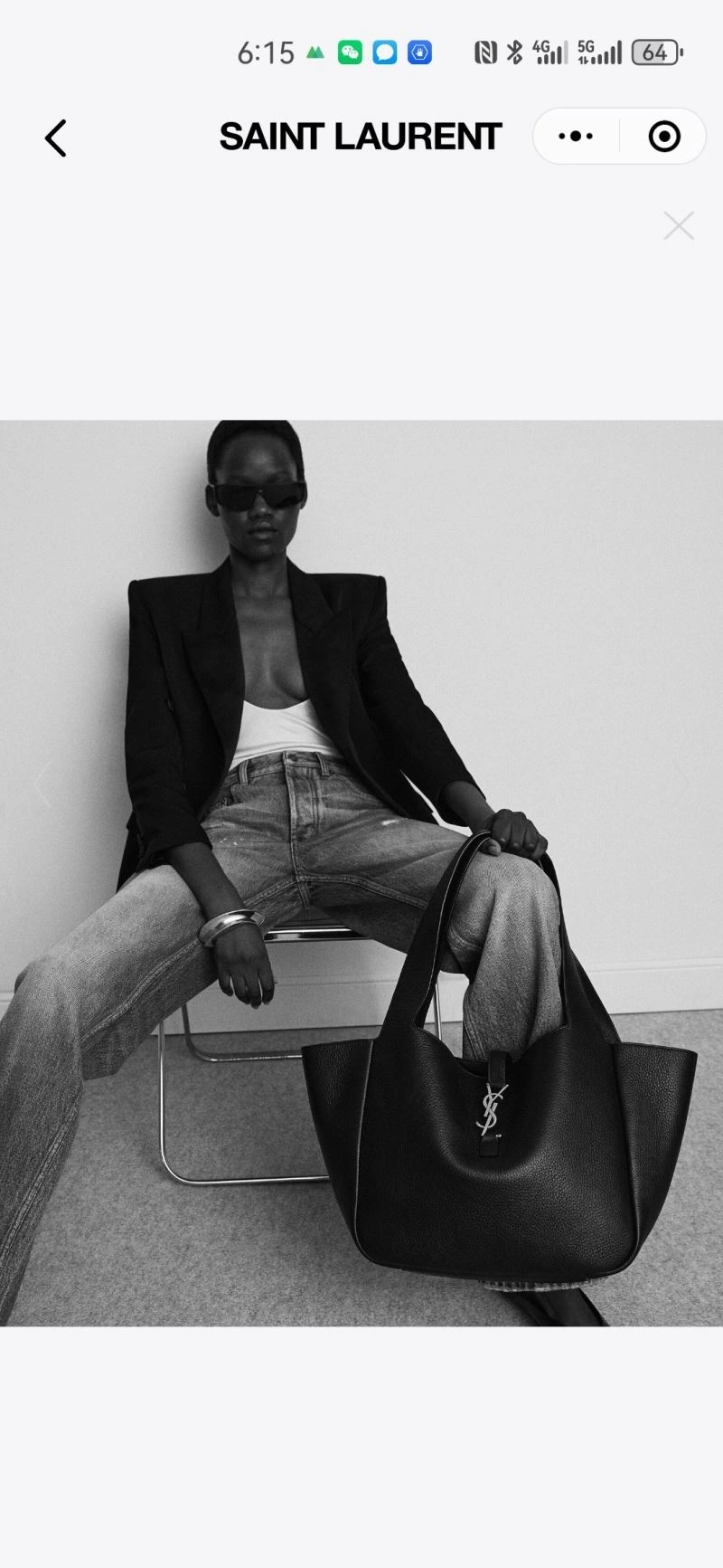Bargain YSL Shopping Bags