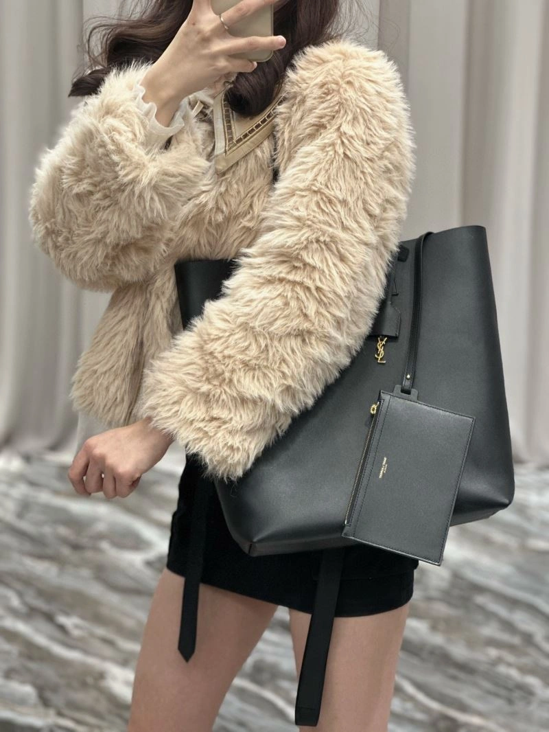 Brand-authenticated YSL Shopping Bags