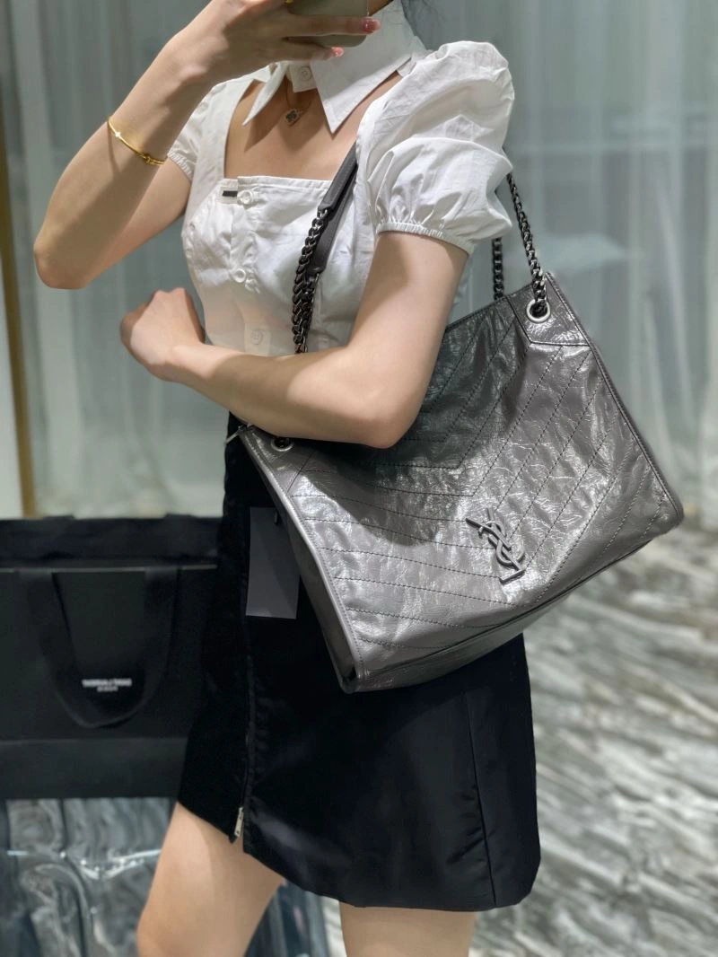 High fidelity YSL Shopping Bags