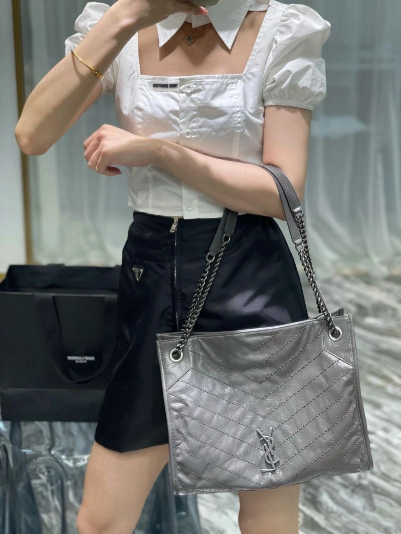 High fidelity YSL Shopping Bags