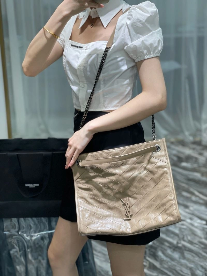 High fidelity YSL Shopping Bags