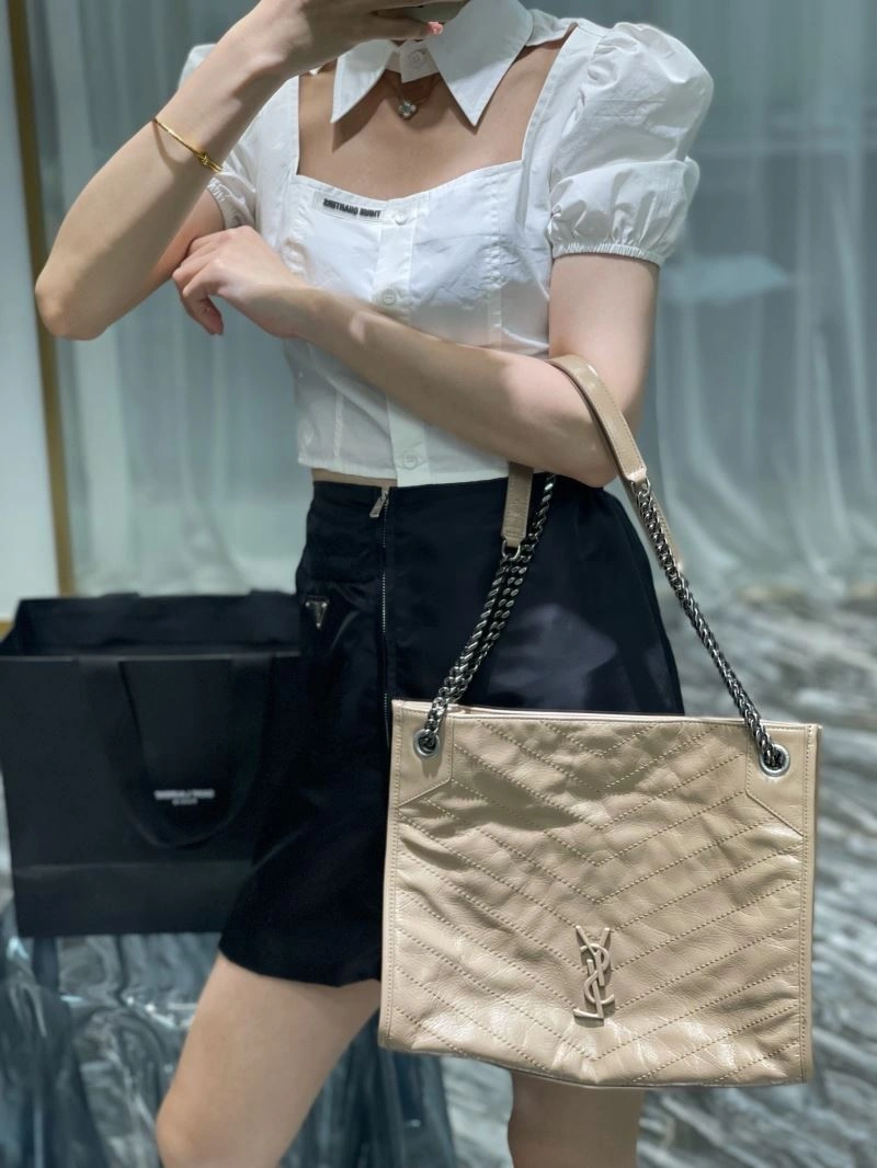 High fidelity YSL Shopping Bags
