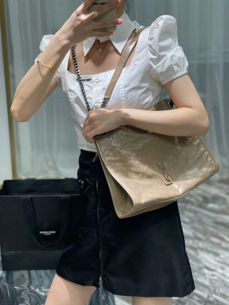 High fidelity YSL Shopping Bags