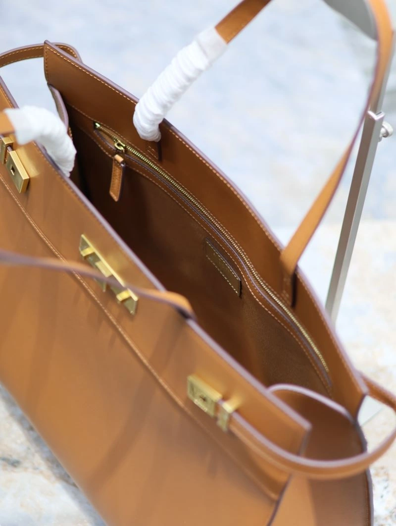 Brand-authenticated YSL Shopping Bags