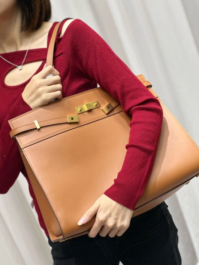 Brand-authenticated YSL Shopping Bags