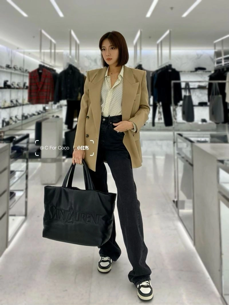 Value-priced YSL Shopping Bags