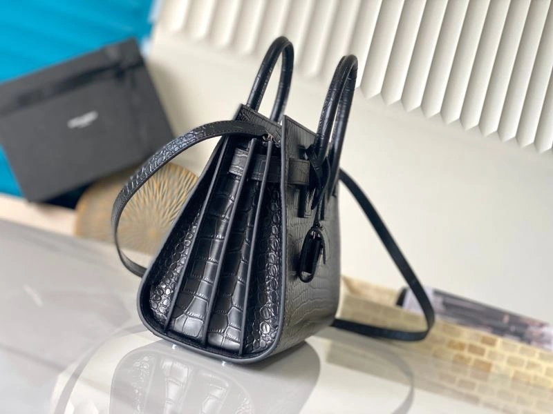 Brand-authenticated YSL Top Handle Bags