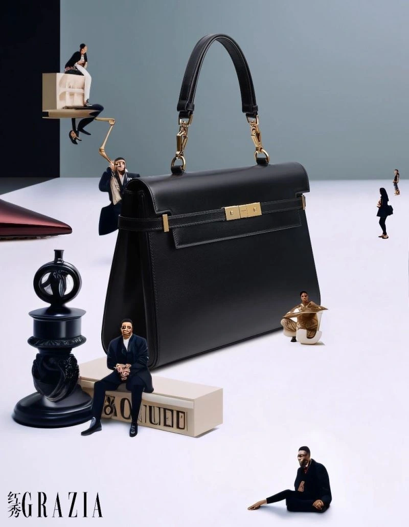 Precise copy YSL Top Handle Bags