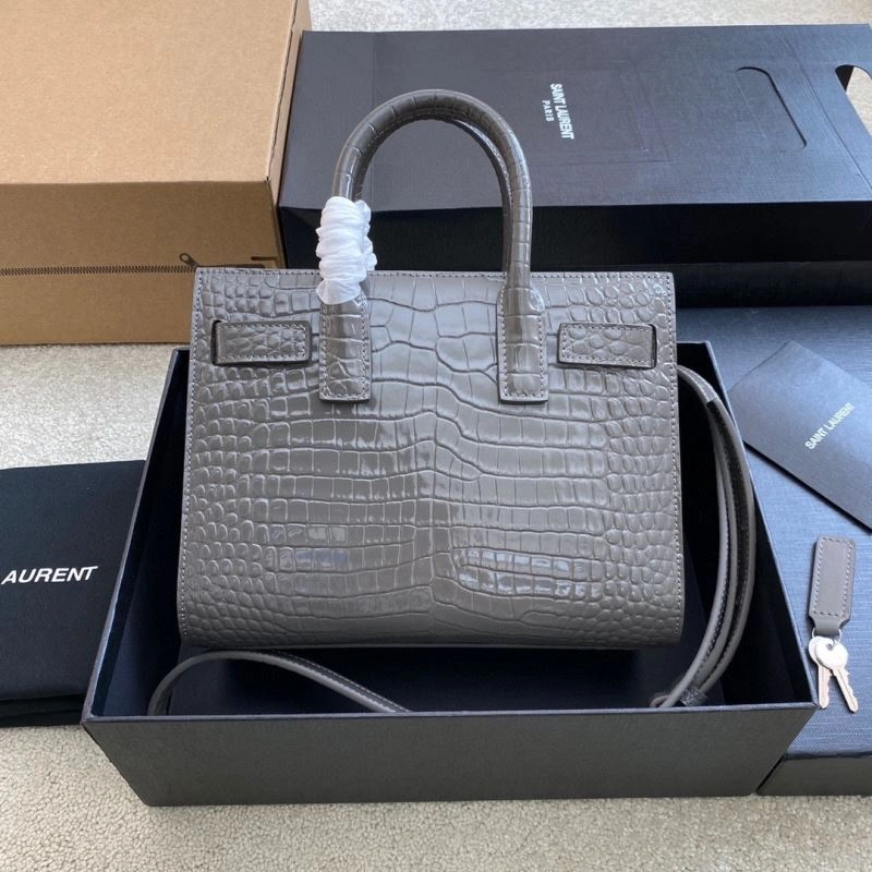 Brand-authenticated YSL Top Handle Bags