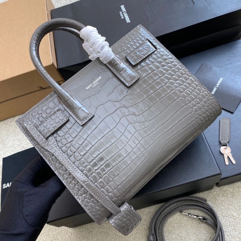 Brand-authenticated YSL Top Handle Bags