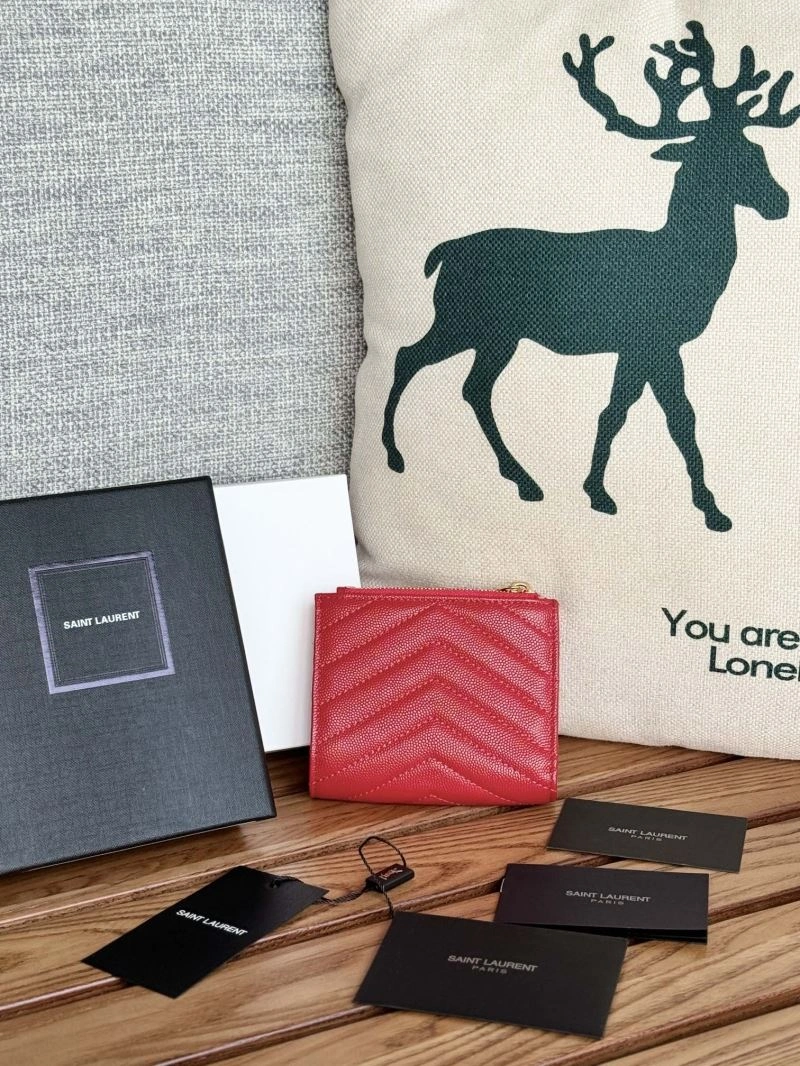 Real YSL Wallets Purse