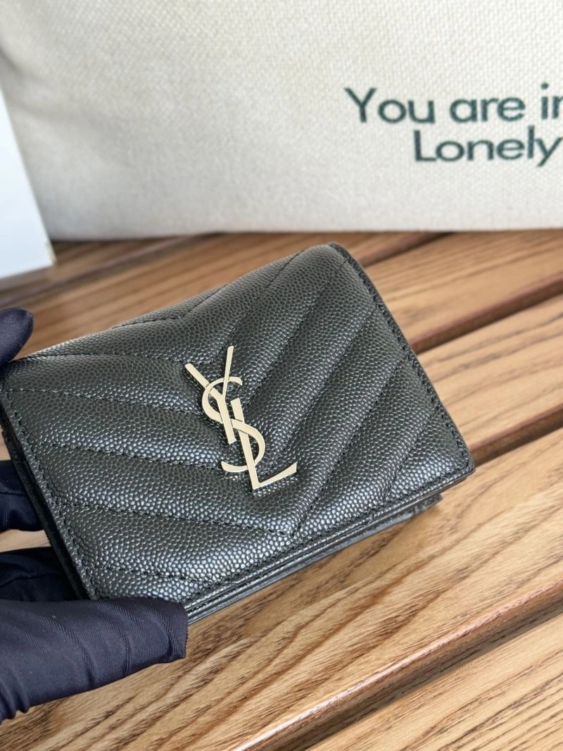 Brand-authenticated YSL Wallets Purse