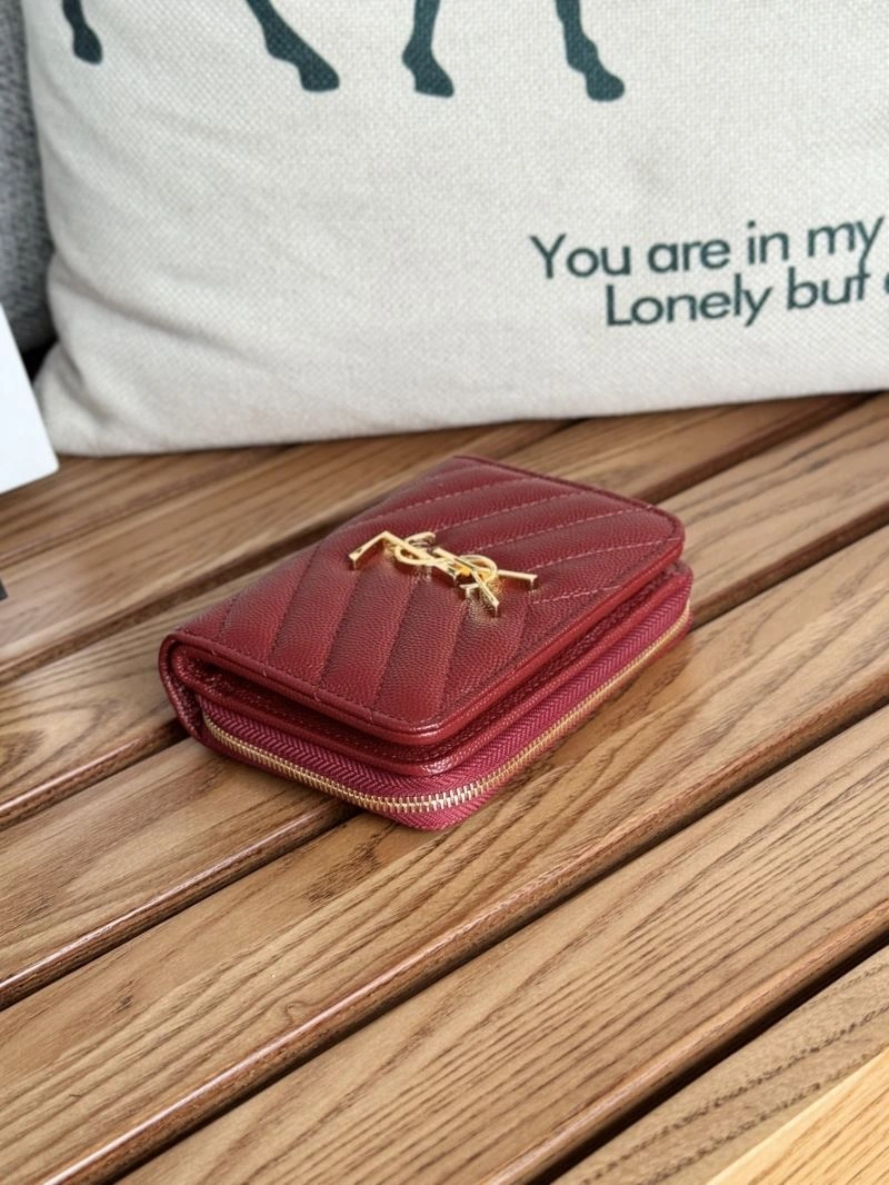 Brand-authenticated YSL Wallets Purse