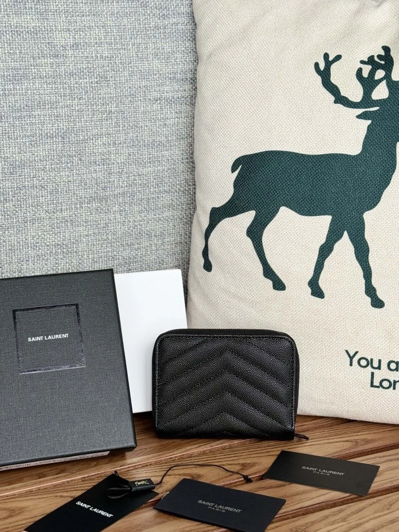 Brand-authenticated YSL Wallets Purse