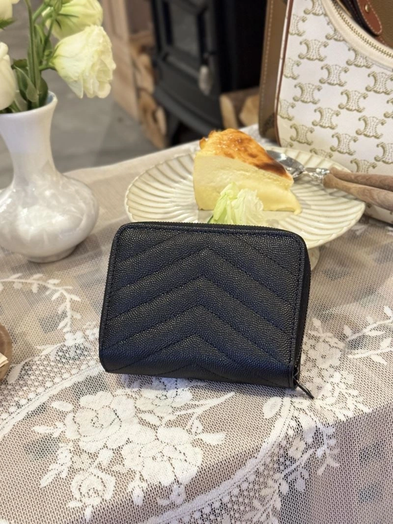 Real YSL Wallets Purse