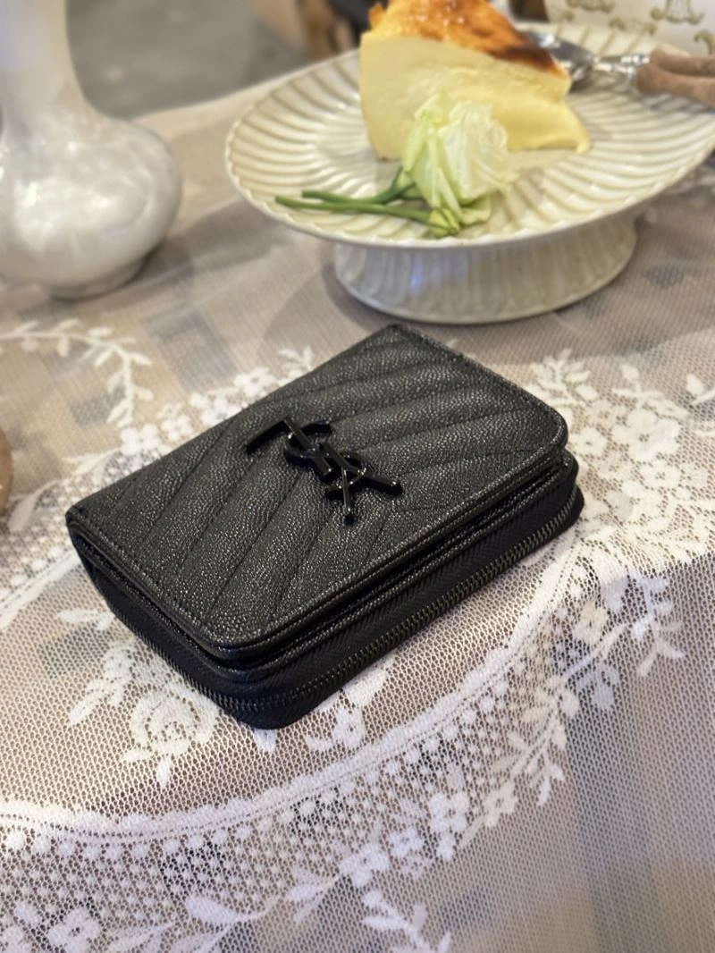 Real YSL Wallets Purse