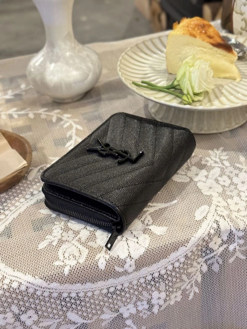 Real YSL Wallets Purse