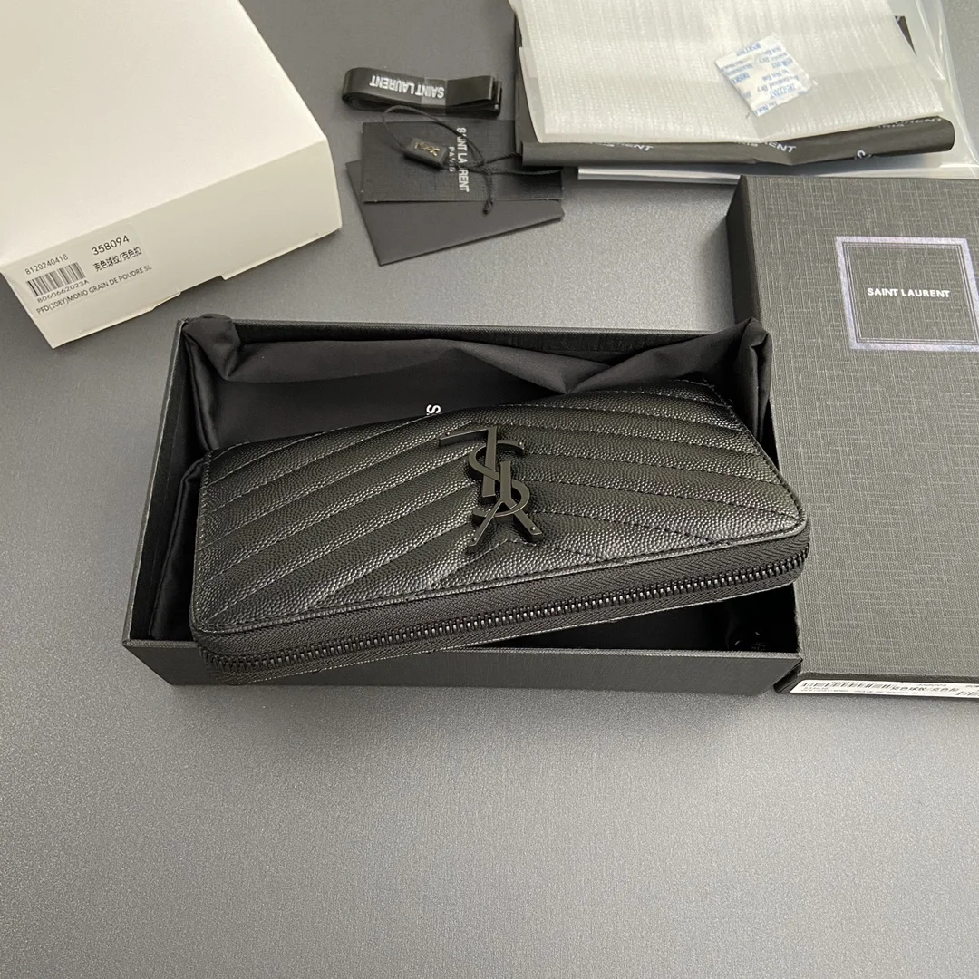 Brand-authenticated YSL Wallets Purse