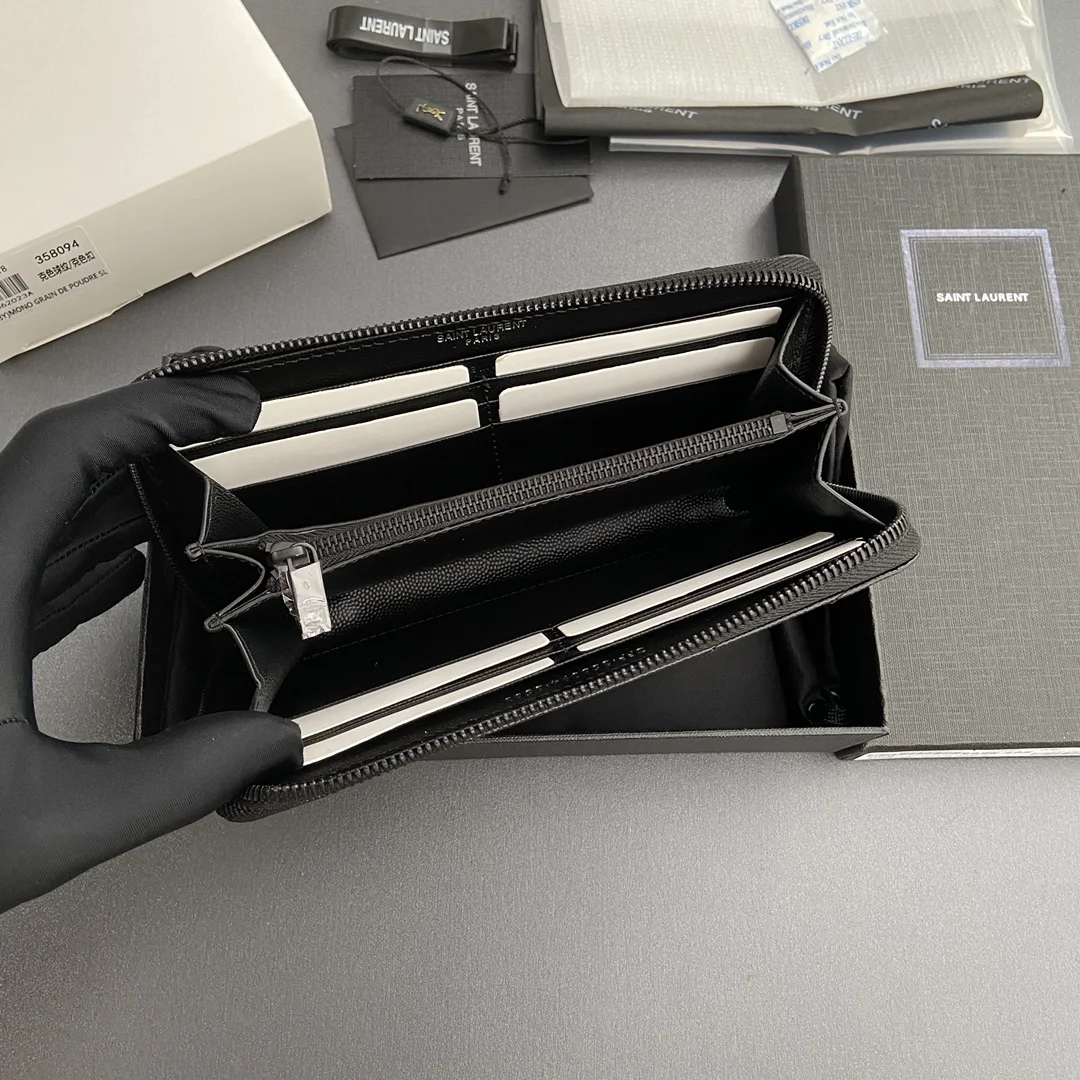 Brand-authenticated YSL Wallets Purse