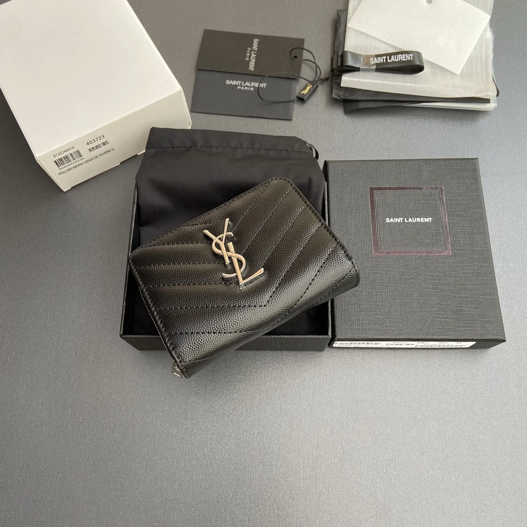 Accurate model YSL Wallets Purse